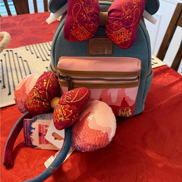 Loungefly | Bags | Loungefly Backpack Big Thunder Mountain Minnie Mouse ...